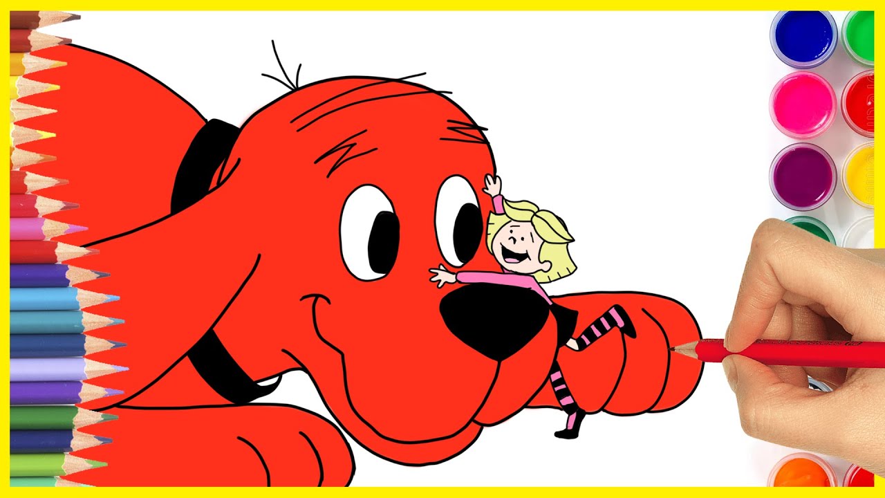 How To Draw Clifford the Big Red Dog - YouTube