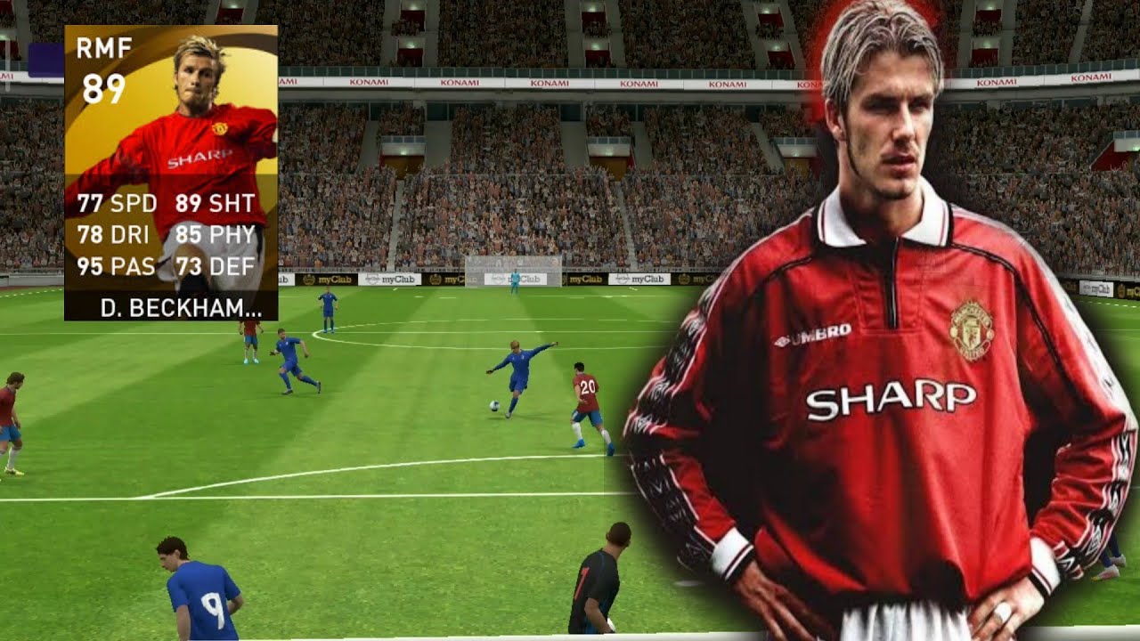 Goal rocket David Beckham pes 2021 efootball mobile - YouTube