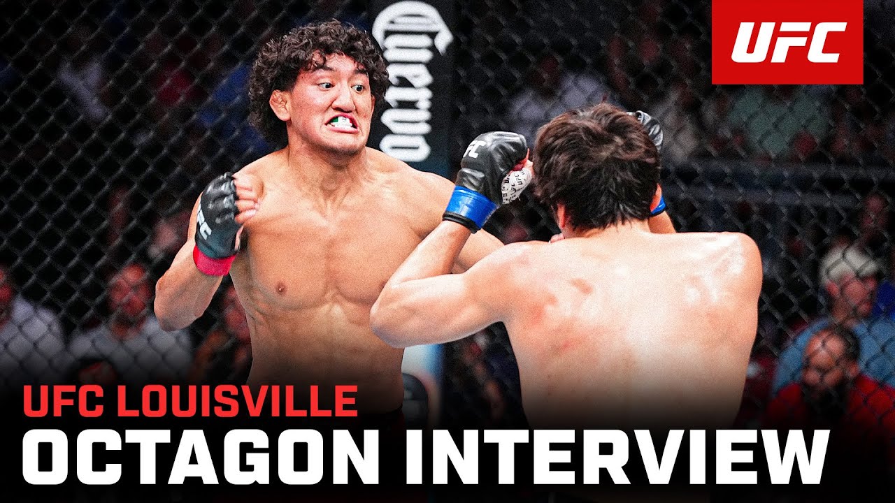 Raul Rosas Jr. Octagon Interview | UFC Louisville - YouTube