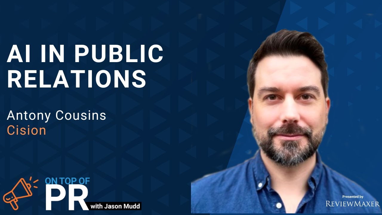 AI in Public Relations with Antony Cousins - YouTube