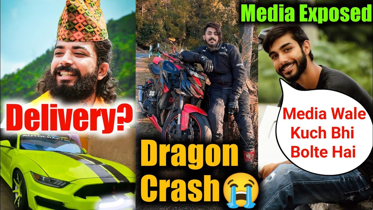 Uk07 Rider Mustang GT delivery, Aamir Majid Dragon Crash😭, Wild Wolf ...