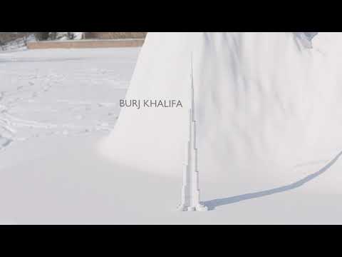 Burj Khalifa Size Compared to Mount Everest