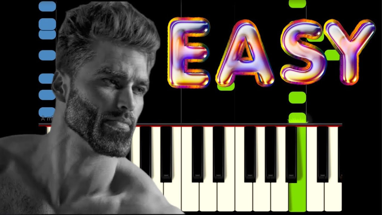 Gigachad - Bring Me the Horizon | EASY Piano Tutorial - YouTube