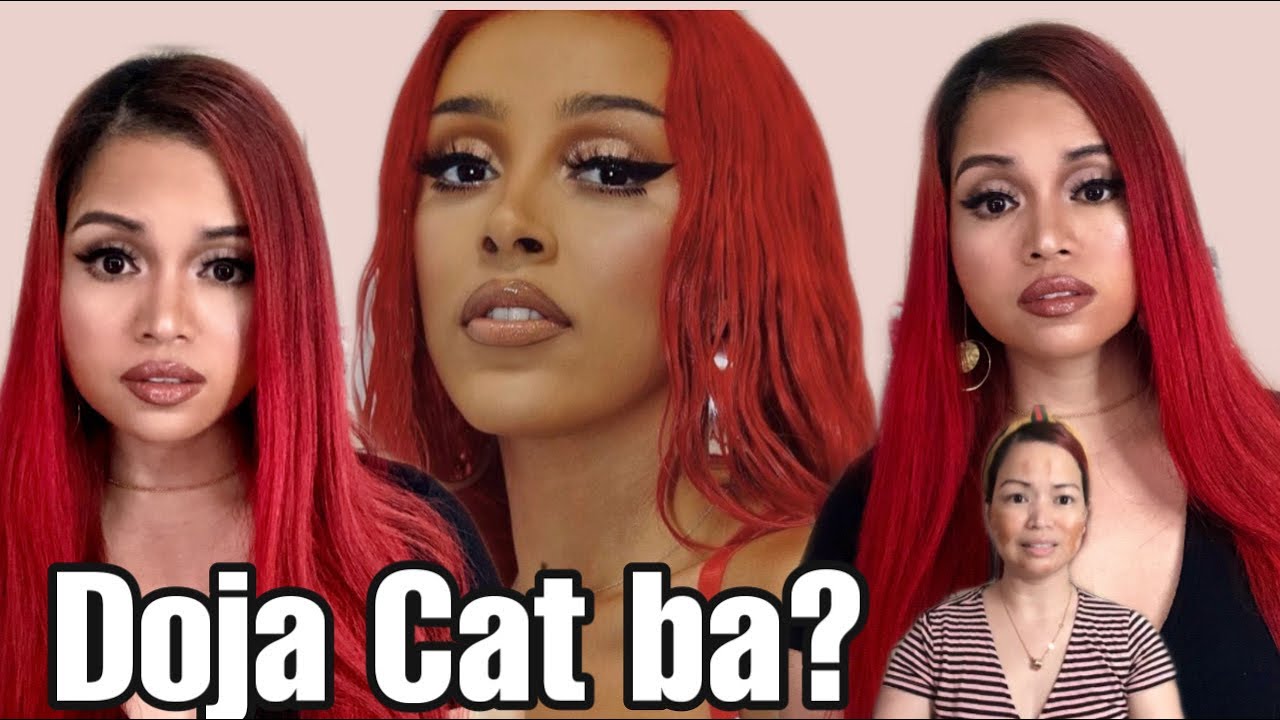 DOJA CAT TRANSFORMATION | SIMPLE MAKEUP TUTORIAL | MICHELLE BAMBAPH # ...