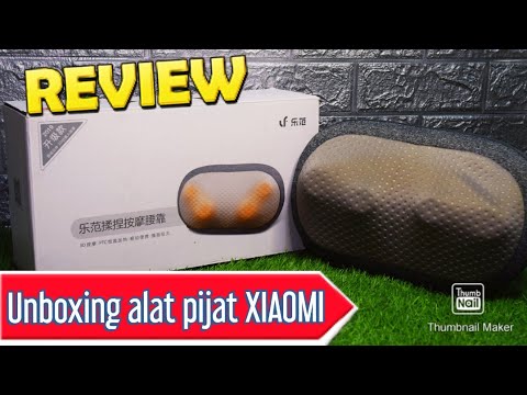 Xiaomi lerevan massage pillow (indonesia) bantal pijat xiaomi - YouTube