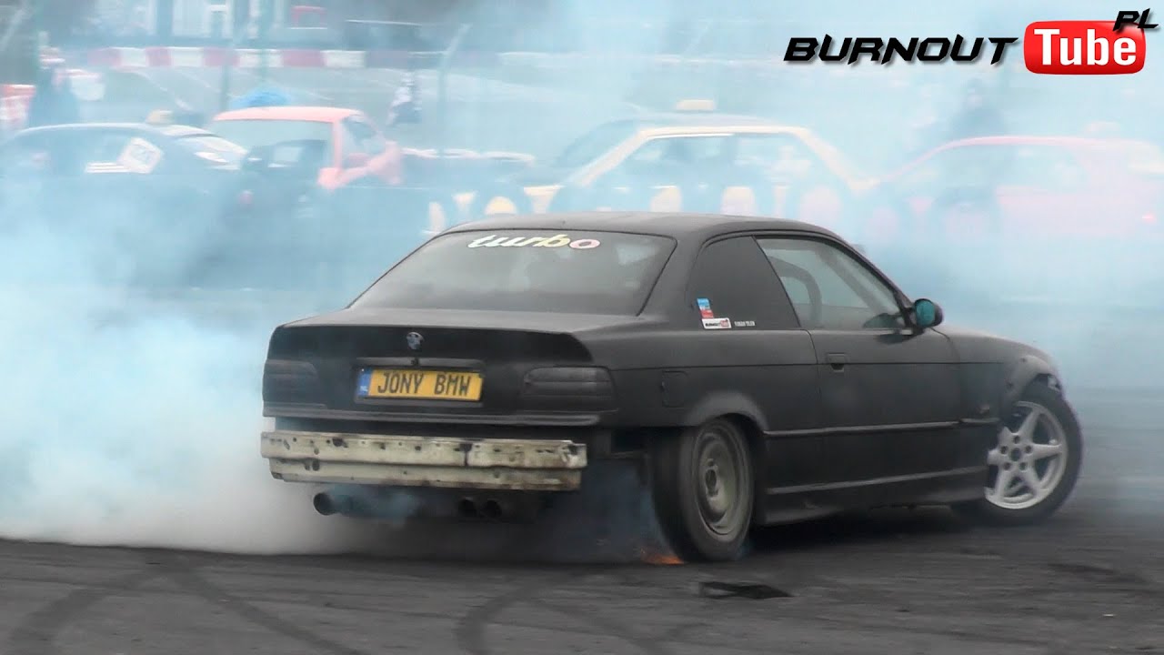 JONY w akcji BMW E36 5.0 V8 "FURIA" - Kartodrom Bydgoszcz | Drift &Fun ...
