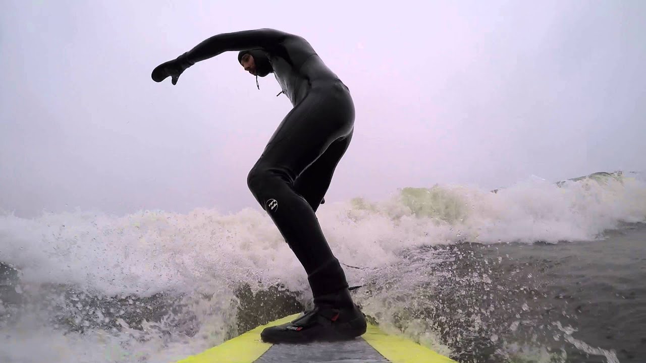 Surfing The Great Lakes 2015 - YouTube