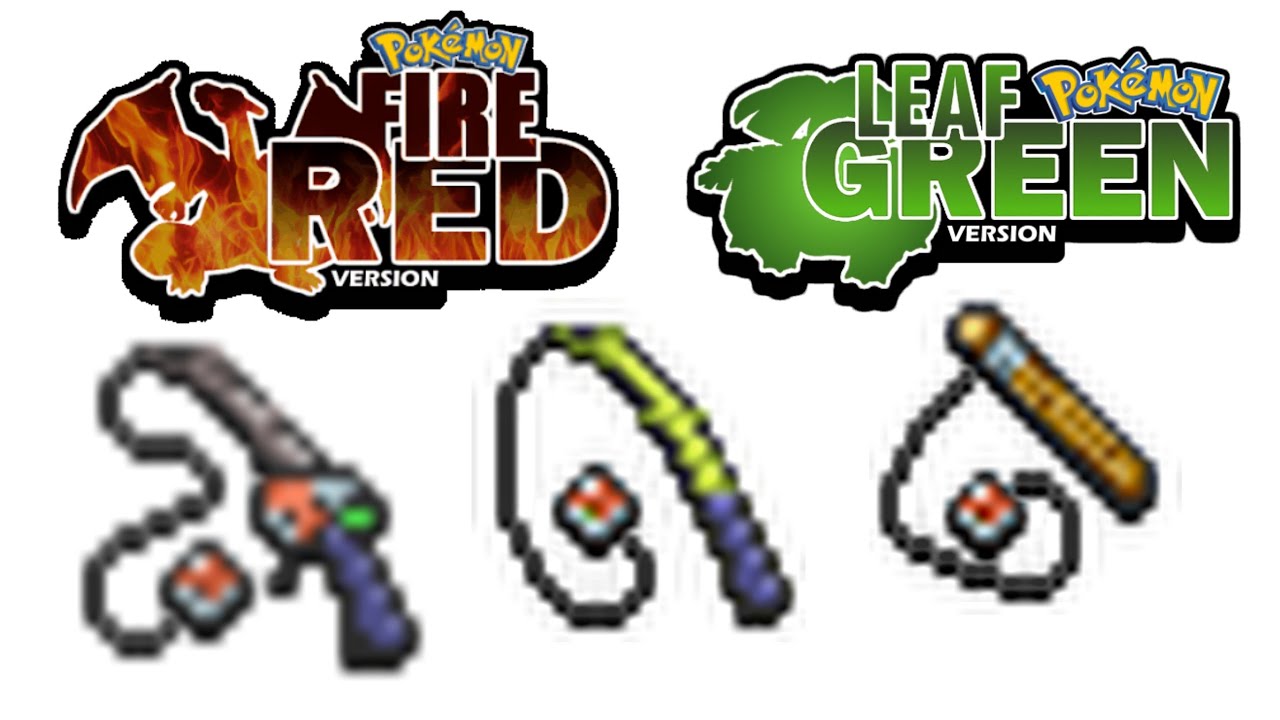 Localização da Old Rod Good Rod e Super Rod (VARAS DE PESCAR POKEMON ...