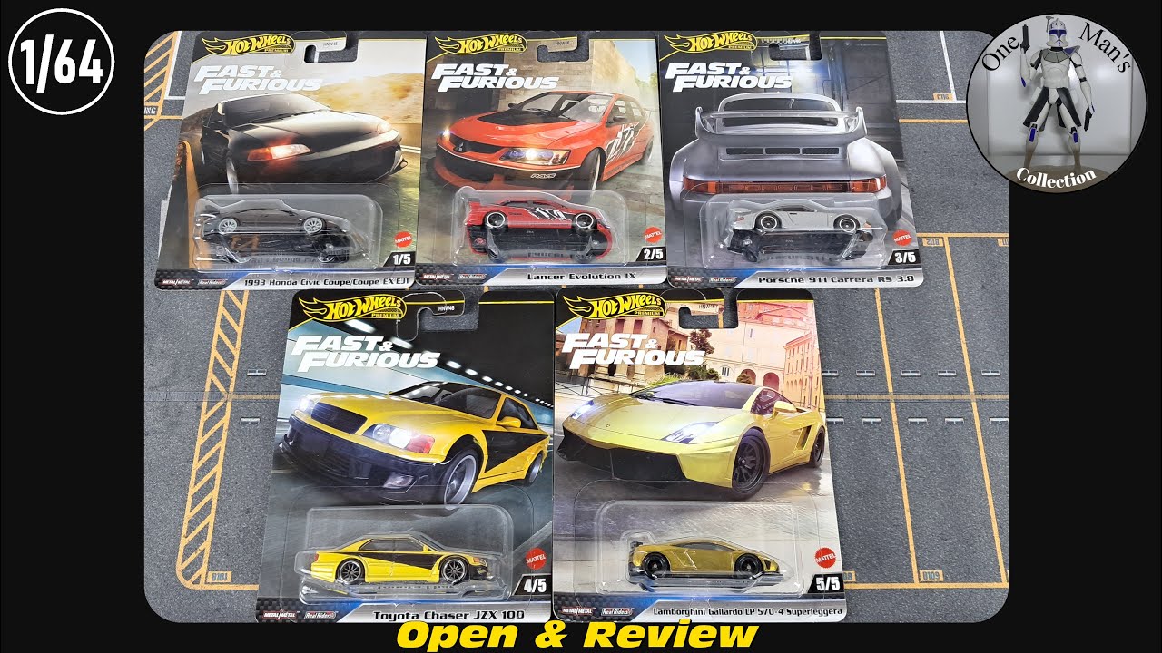 Hot Wheels Premium Fast & Furious 5 Set October 2025 - Open & Review ...