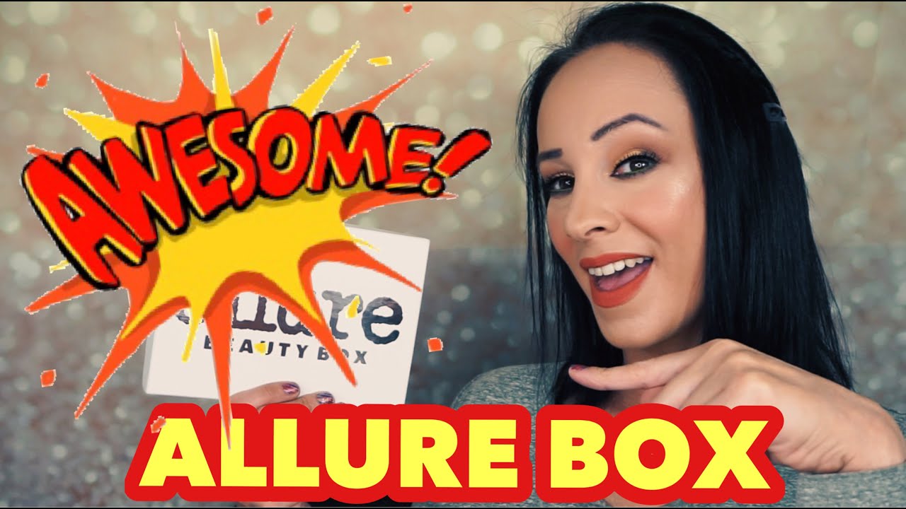 FREAKING AWESOME!! JUNE ALLURE BOX UNBOXING & REVIEW 2020 - YouTube