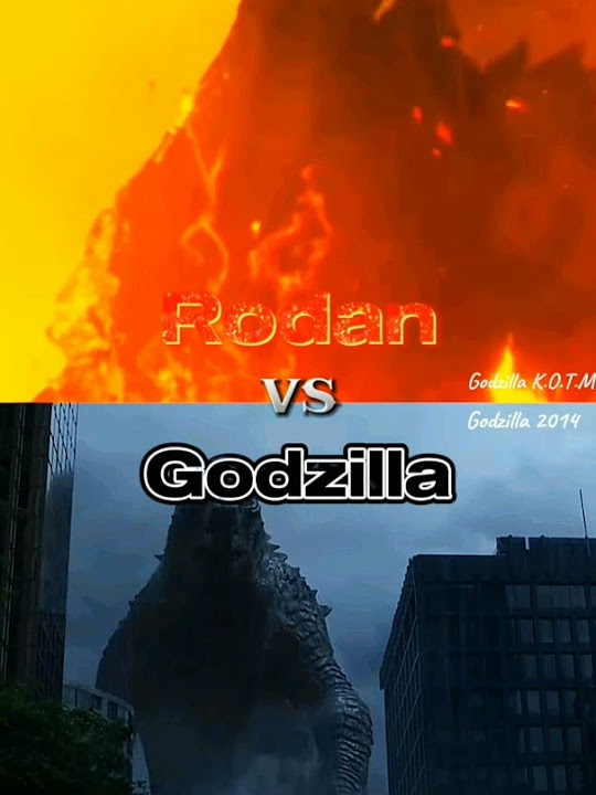 Rodan KOTM vs Godzilla 2014. #explore - YouTube