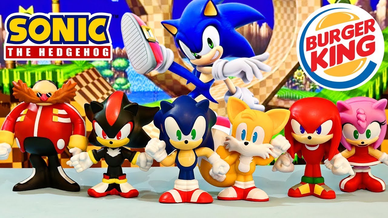 COLEÇÃO SONIC THE HEDGEHOG - BURGER KING - YouTube