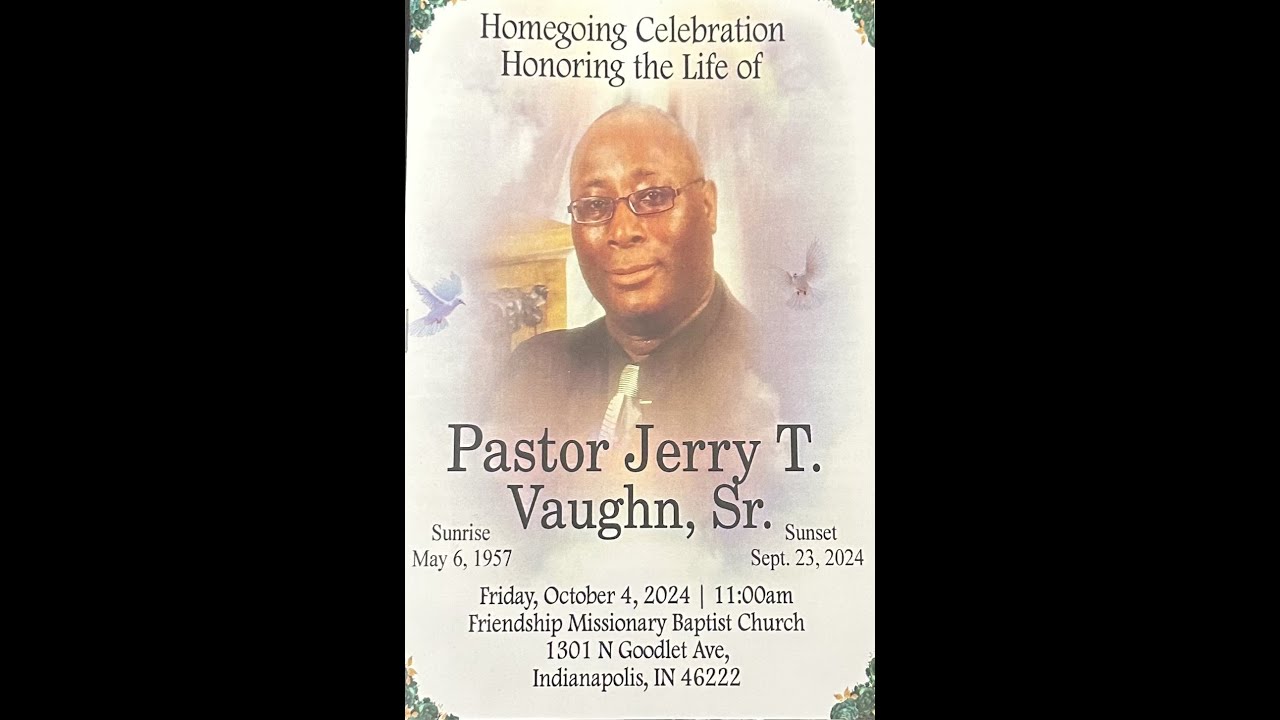 The Life Of Pastor Jerry T. Vaughn Sr., The Best Man Pt. 2 - Psalm 37: ...