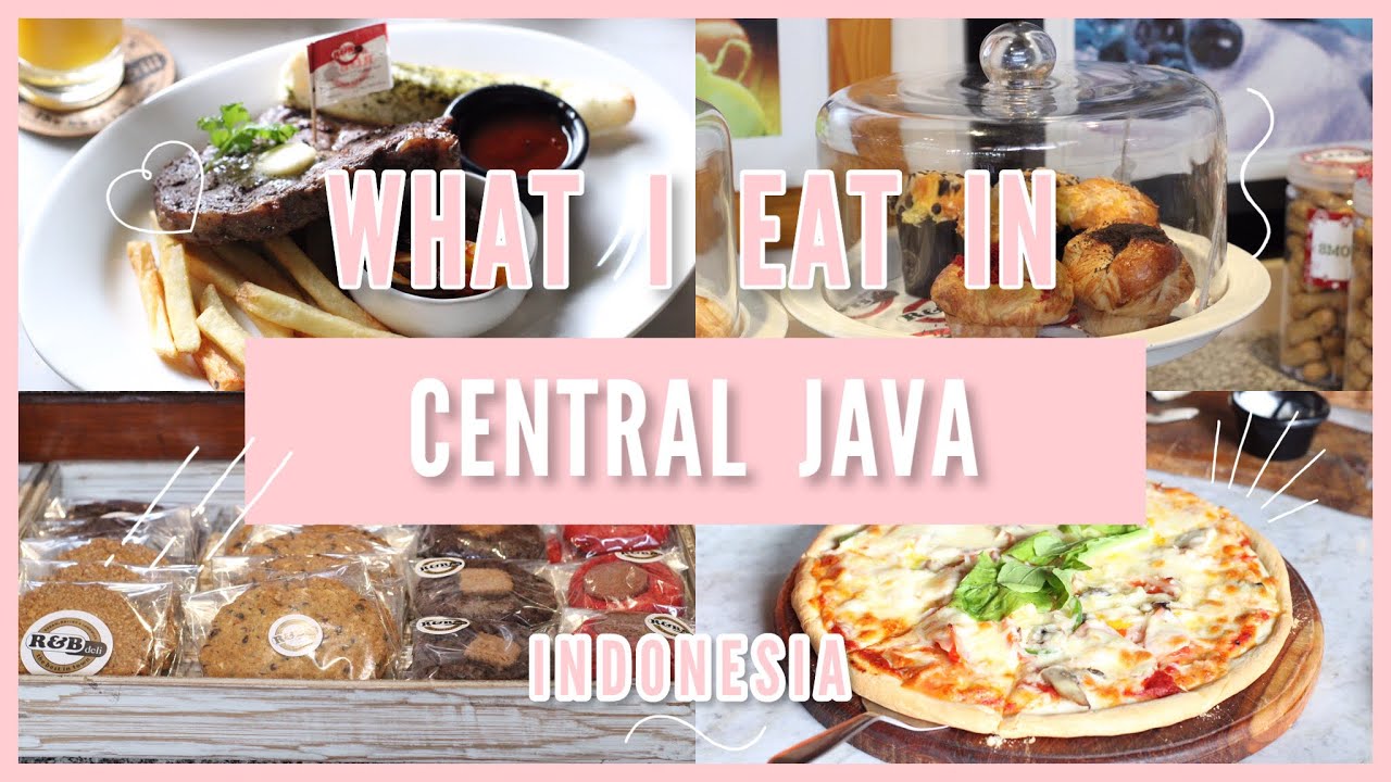 [INDO VLOG🇮🇩] what i eat in Central Java 🍴local food, steak, japanese ...
