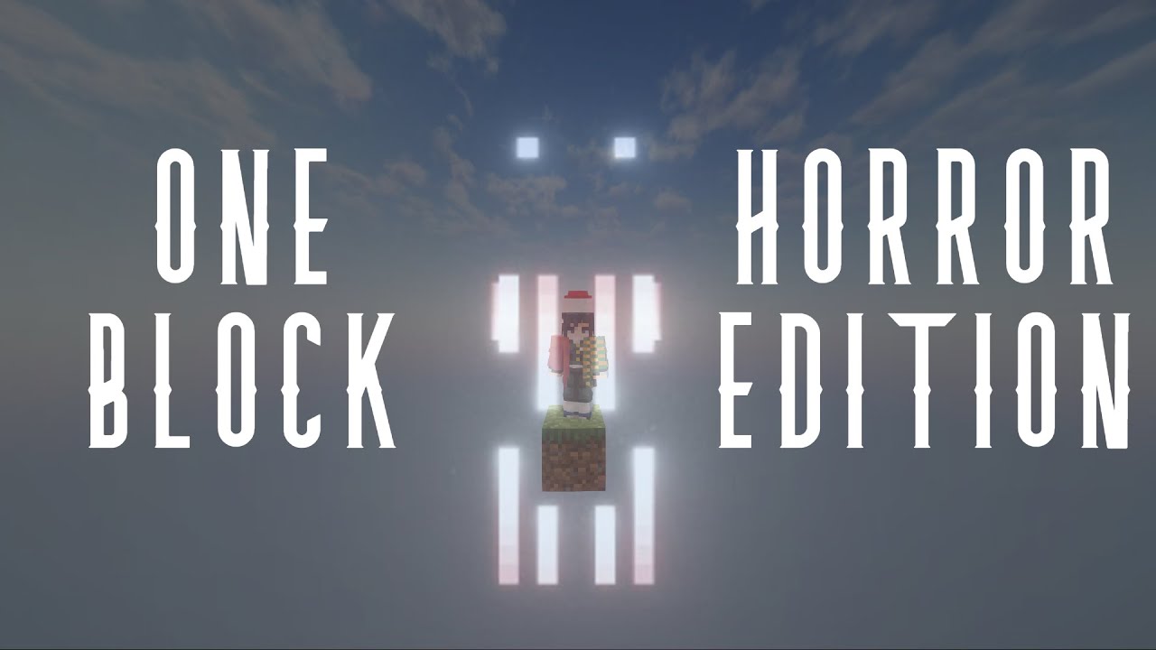 Minecraft one block...Horror Edition | - YouTube