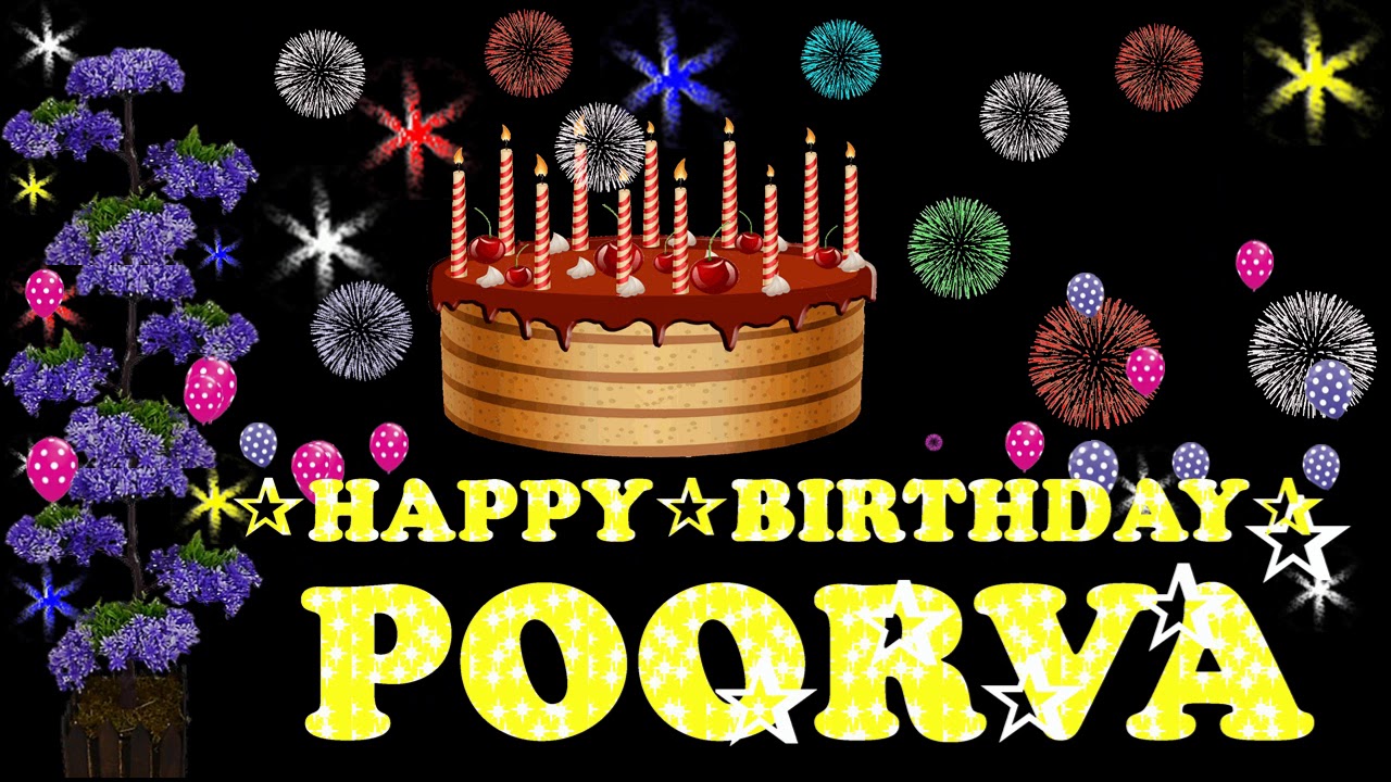 POORVA HAPPY BIRTHDAY TO YOU - YouTube