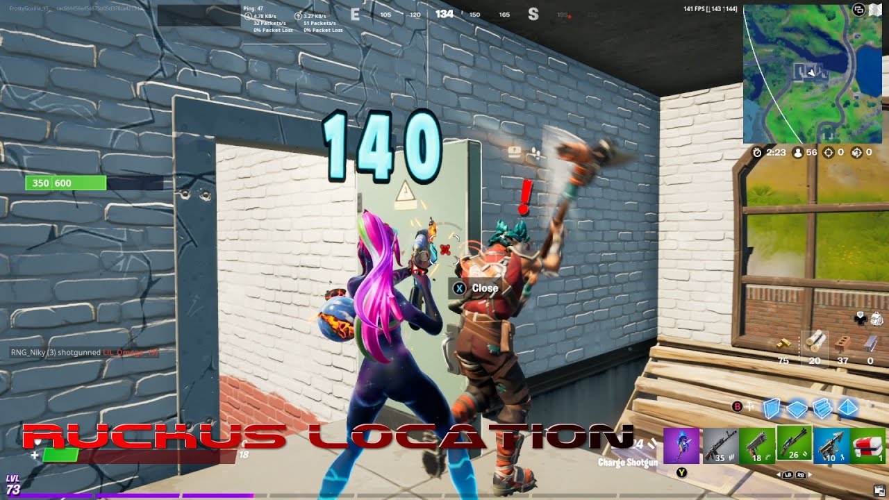 Defeat Ruckus (Ruckus Mythic Boss Location) - Fortnite - YouTube