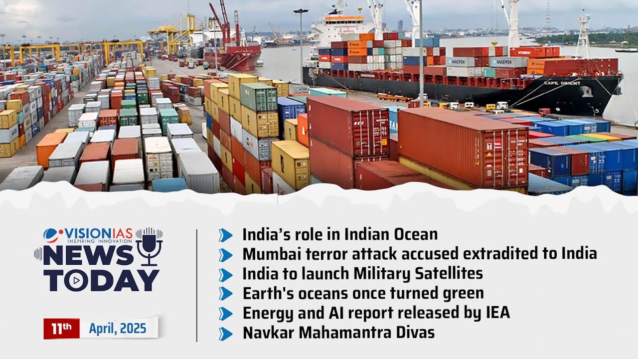 News Today | Daily Current Affairs | 11th April, 2025 - YouTube