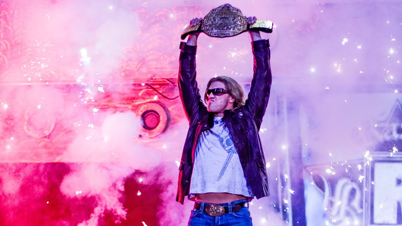 Edge uses all the pyro: On this day in 2007 - YouTube