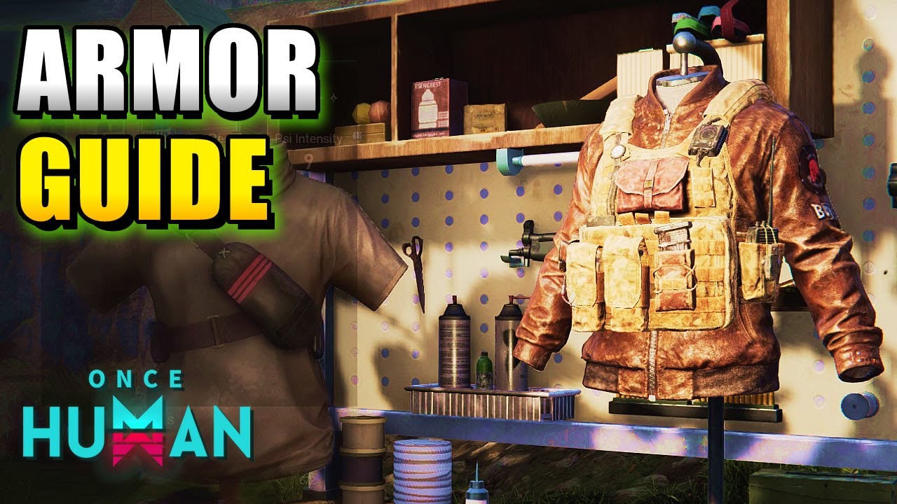 Once Human How to Craft Armor - YouTube