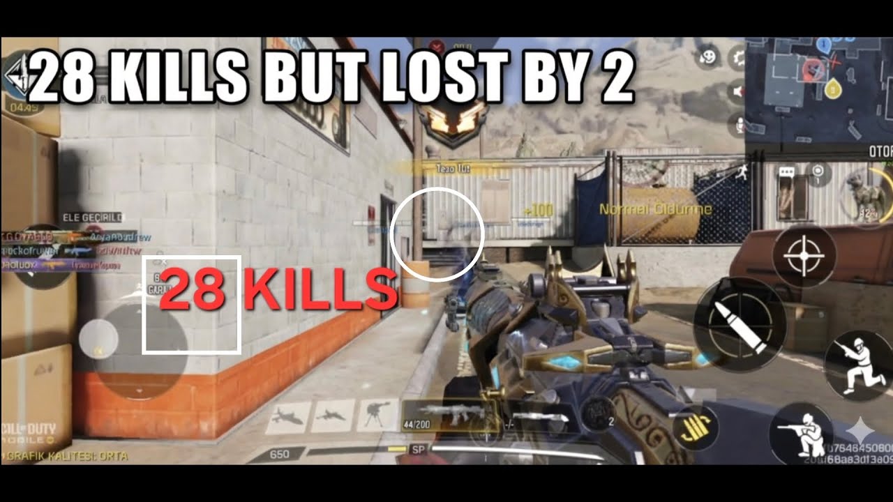 MİTİK : M4- black gold royal 28 kılls Call of duty: mobile CODM - YouTube