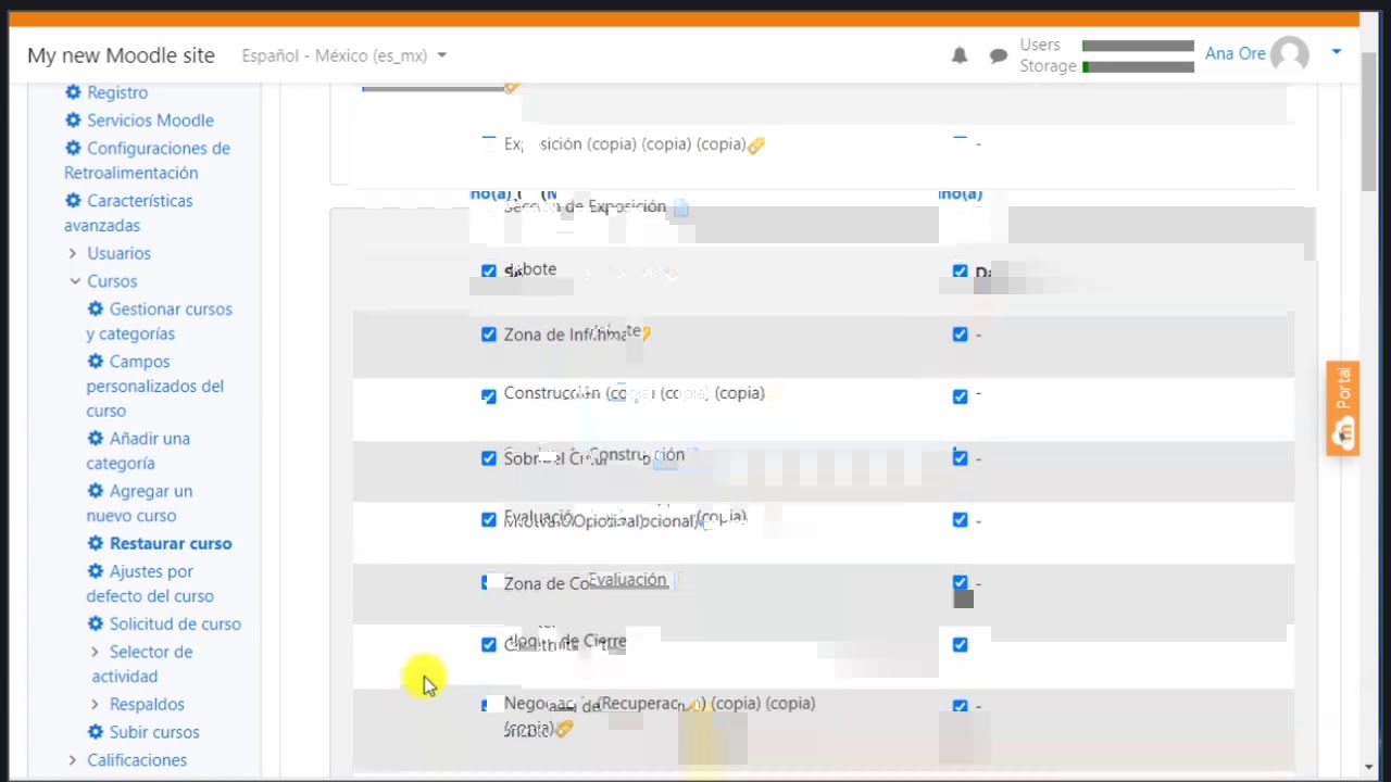 Restaurar Curso - YouTube