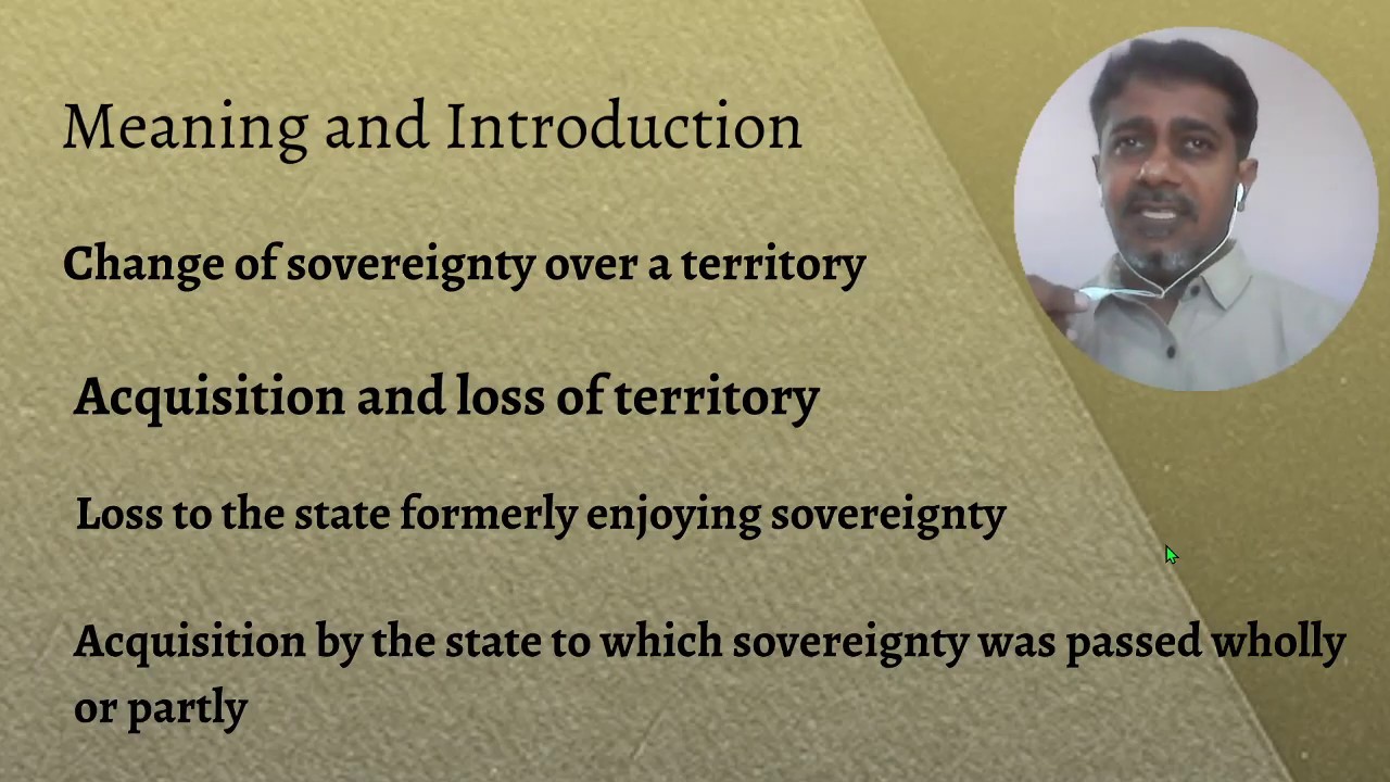 Meaning and introduction to State succession - YouTube