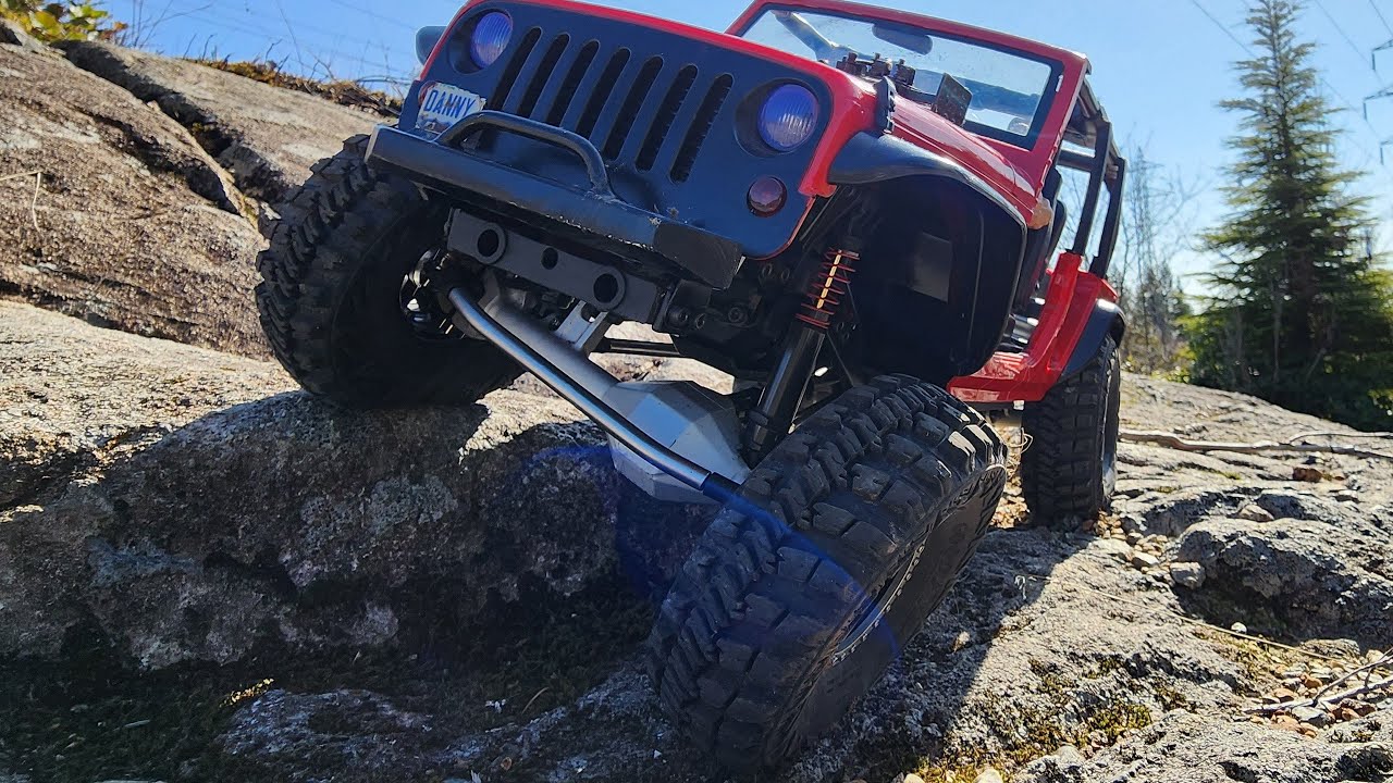 Vanquish Vs410 Pro JeeP wrangler Brushless Power / Goodyear MTR Tires ...