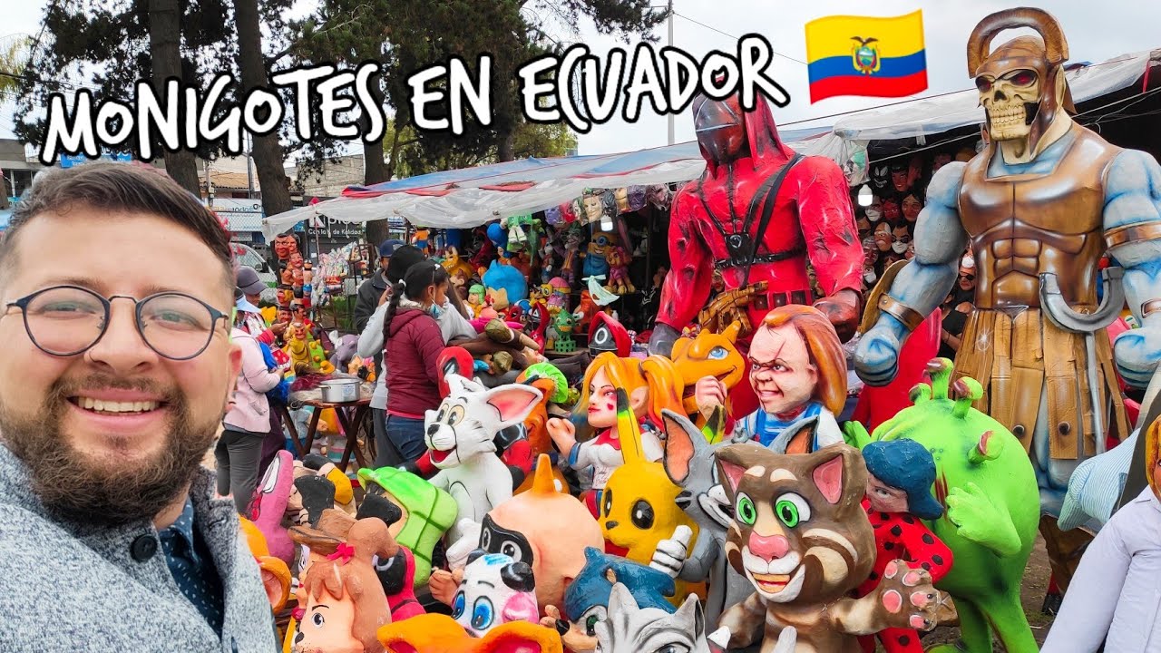 La TRADICION de los "MONIGOTES" por FIN de AÑO en ECUADOR #TENDENCIAS ...