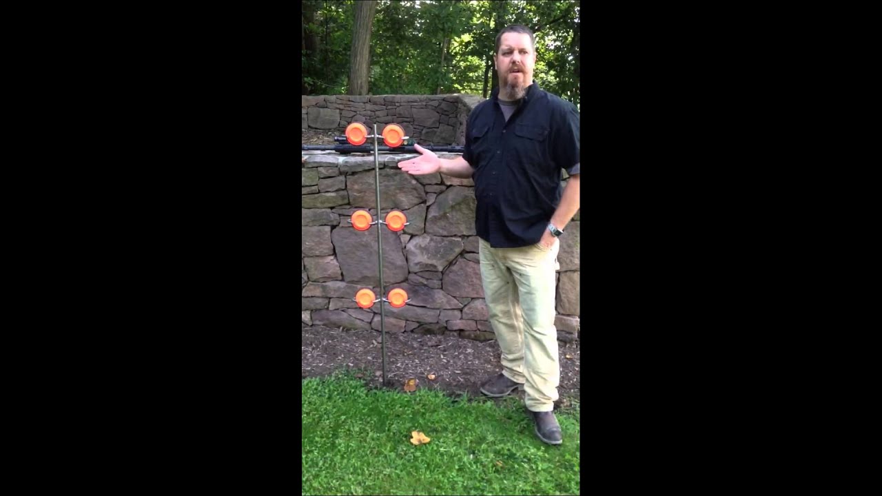 Clay Target Holder - YouTube