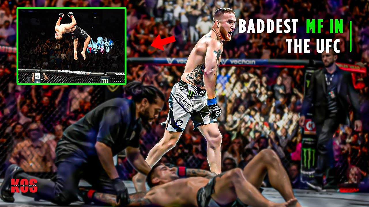 Justin "The Highlight" Gaethje - The Most VIOLENT UFC Fighter Of The ...