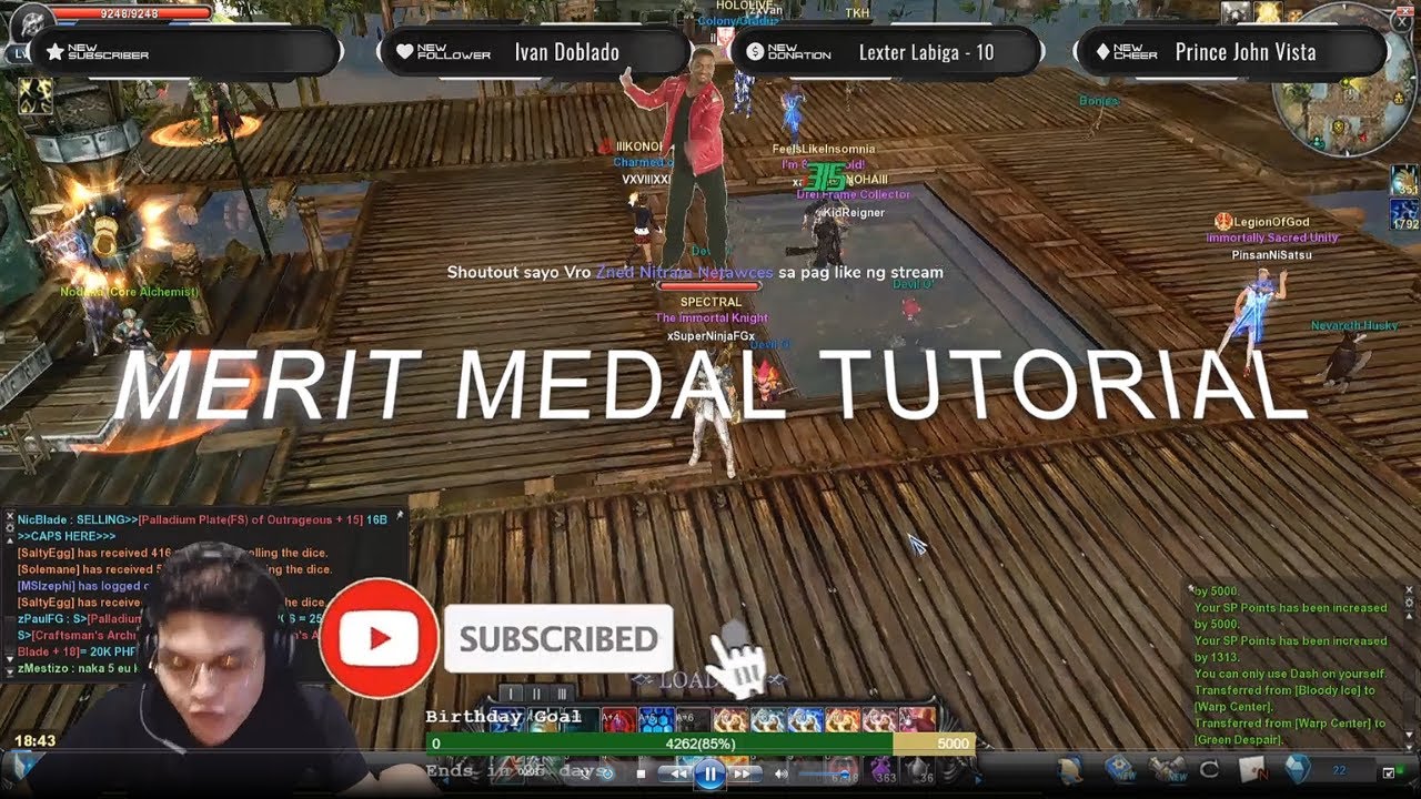 CABAL ONLINE PH MERIT MEDAL SYSTEM EXPLAINED (TAGALOG) - YouTube