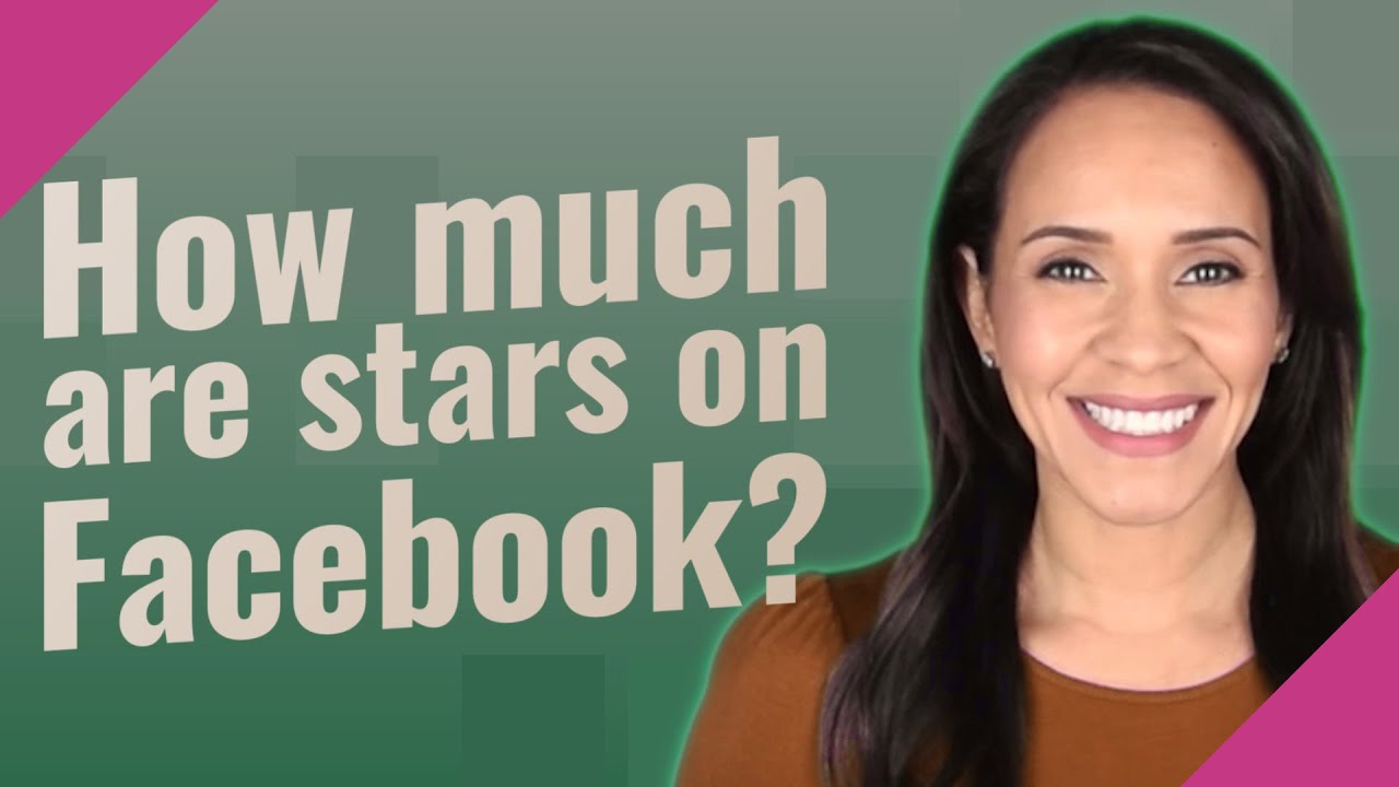 How much are stars on Facebook? - YouTube