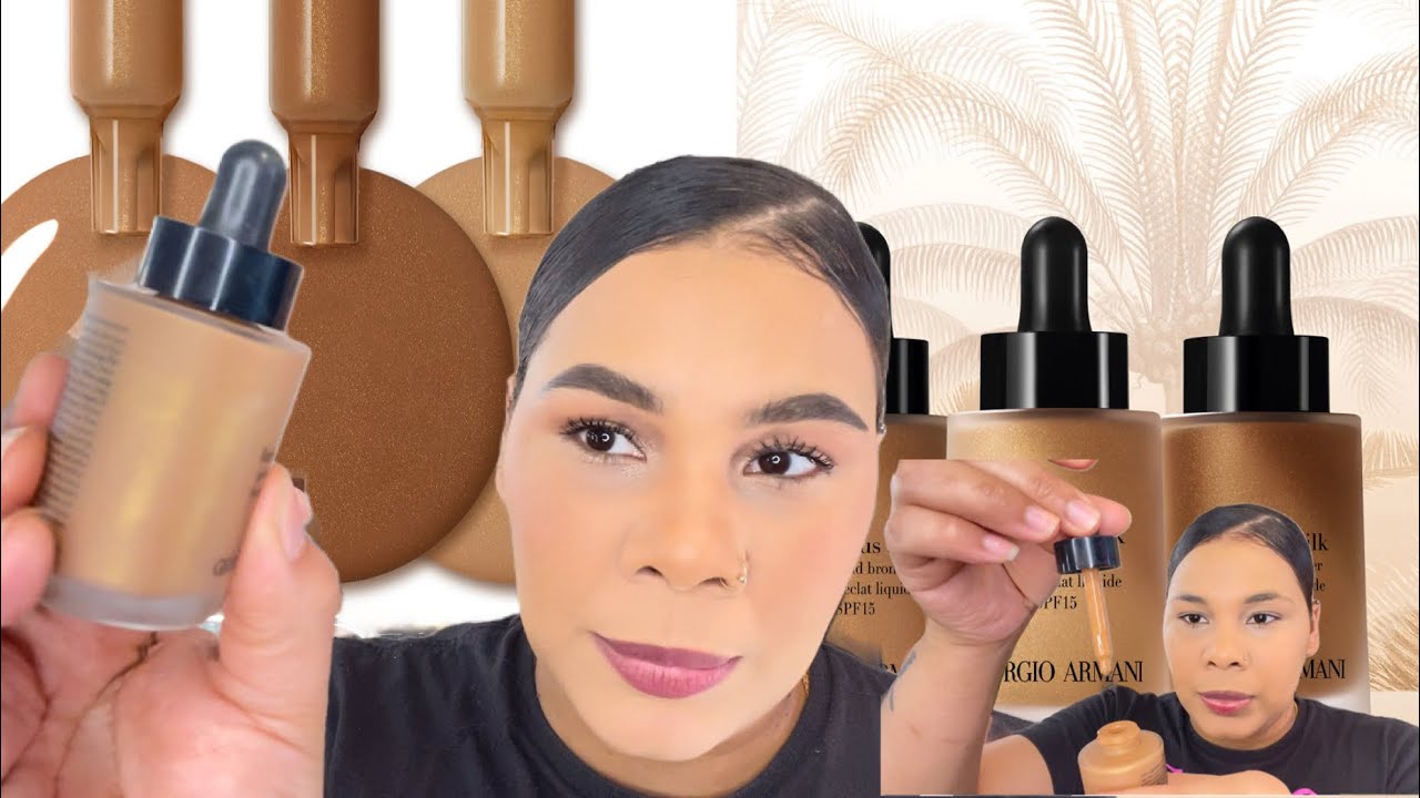 NEW‼️ Giorgio Armani luminous silk glow liquid bronzer || resena ...