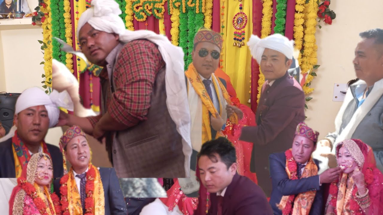 संगीता ️ शनी !! Dharchula Rung wedding !! Khampa's wedding !! 2023 ...