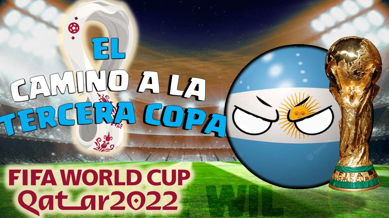 ARGENTINA en el mundial de QATAR 2022 COUNTRYBALL - YouTube