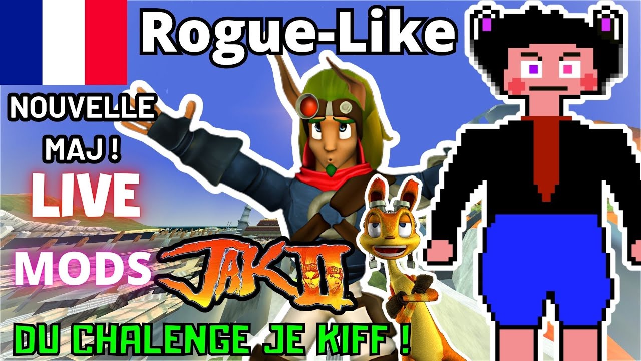 JAK 2 MODS Rogue-Like LES NEWS DE FOU ! DE RETOURE ! #5 JAK AND DAXTER ...