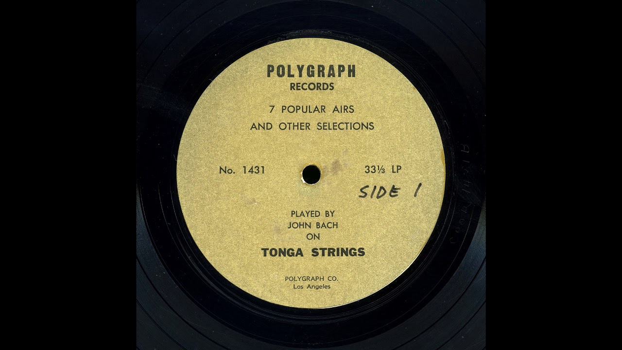 John Bach on Tonga Strings - 7 Popular Airs and Other Selections - YouTube