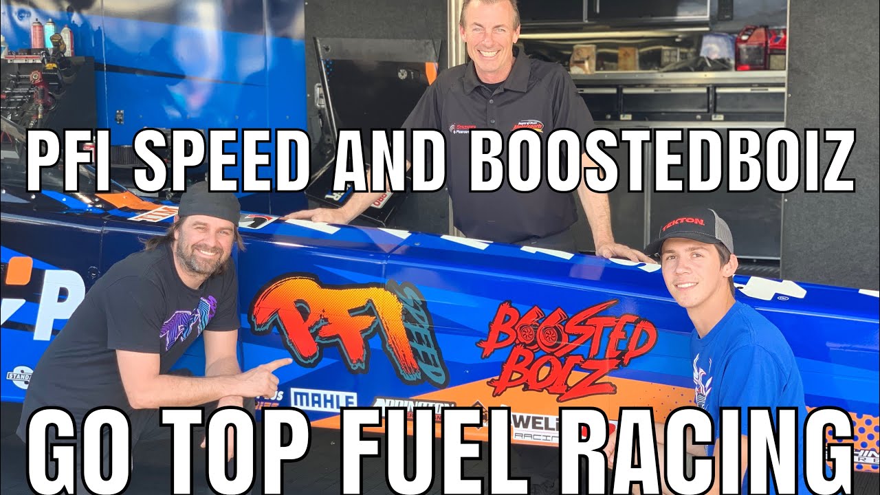 PFI Speed and BoostedBoiz Go Top Fuel Racing Part 1 - YouTube