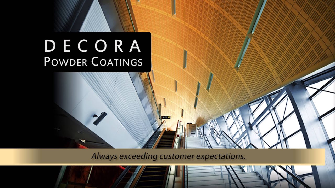 DECORA POWDER COATING 2016 - YouTube