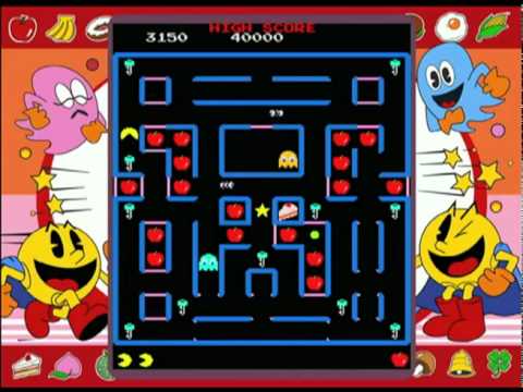 Namco Museum Megamix - Super Pac-Man (Wii) - YouTube