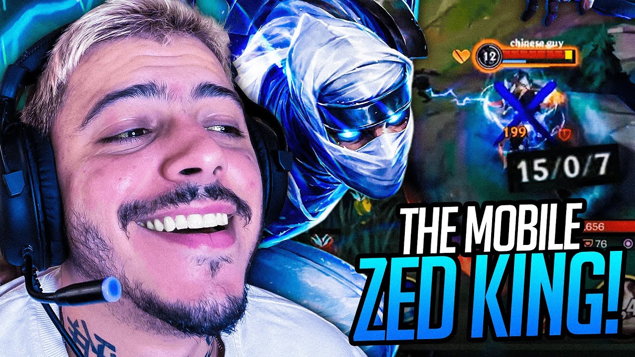 THE MOBILE ZED KING PLAYING 🥵 (COACH JACARÉ ESSA É PRA VOCÊ) - YouTube
