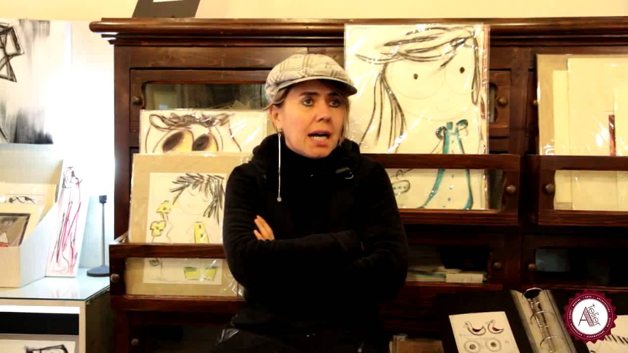 Atelier :: Alessandra Zini - L'importanza del segno - YouTube