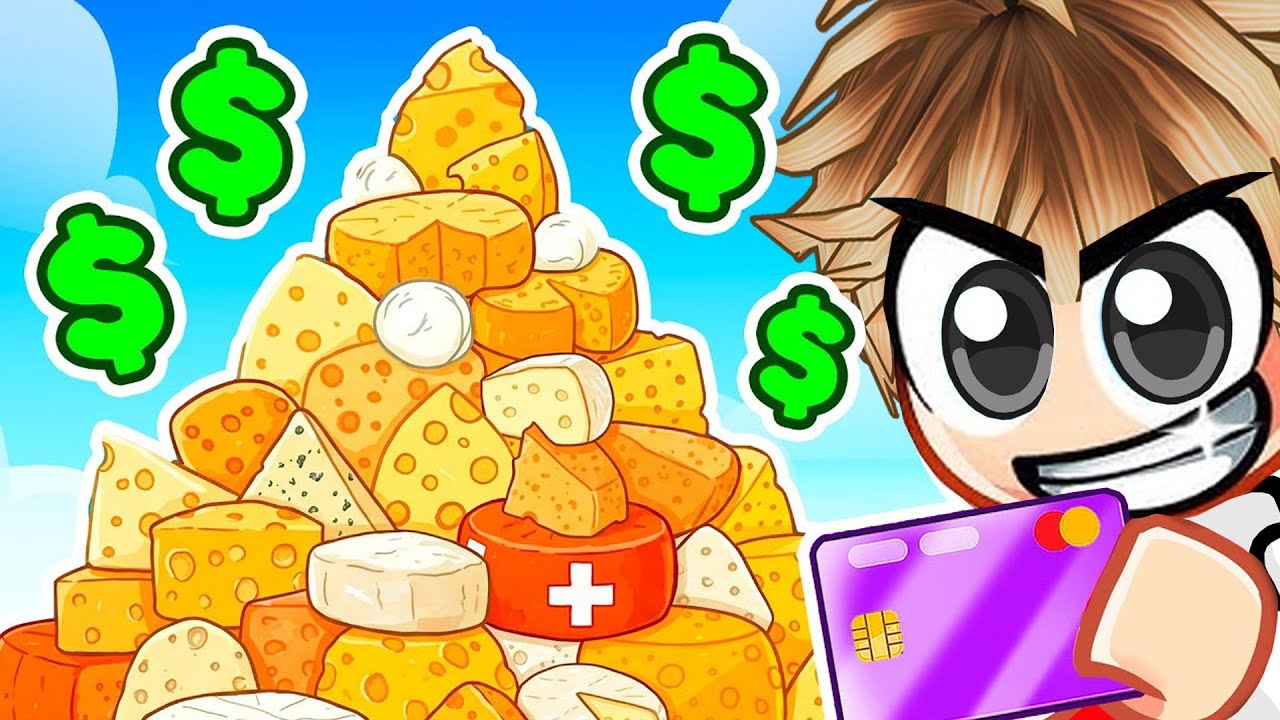 Spending $957,123,867 on CHEESE in Roblox! - YouTube