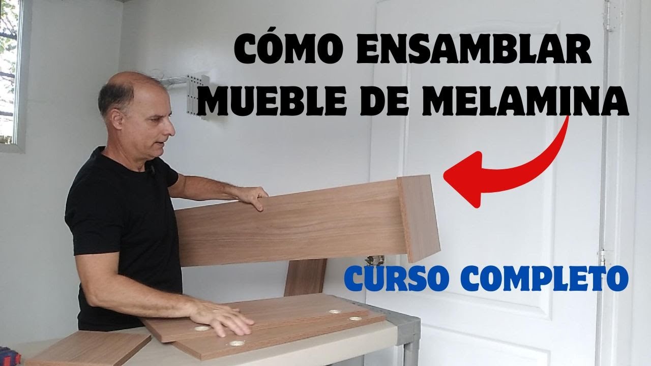 Cómo Ensamblar Mueble de Madera o Melamina/ Curso de Ebanistería - YouTube