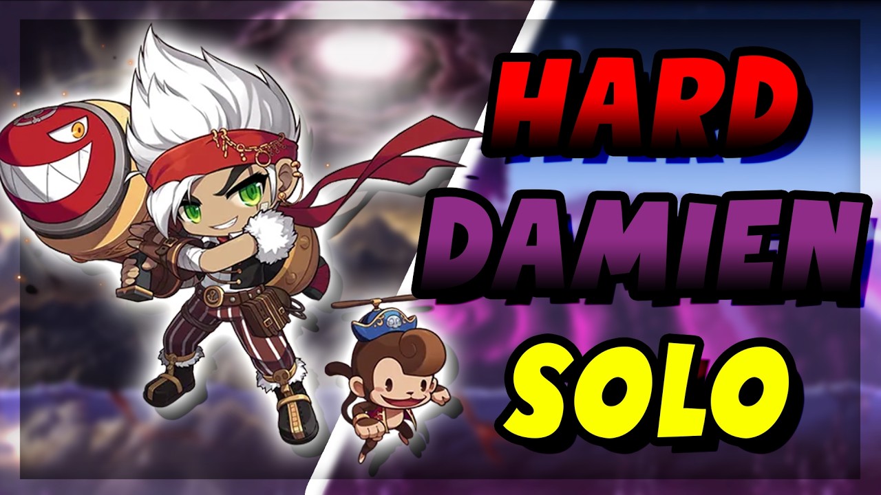 『GMS Kronos』45m CP Cannon Master Hard Damien Solo | Maplestory - YouTube