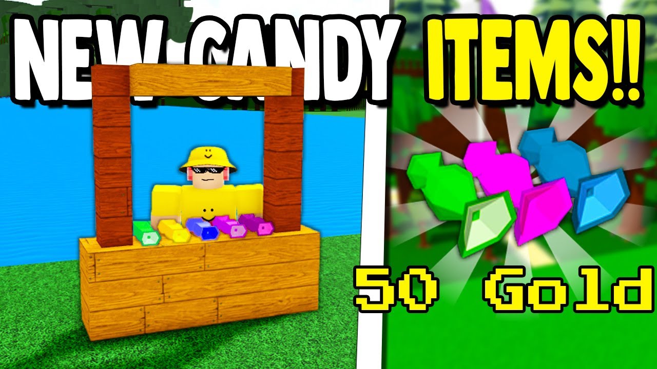*CLAIM* NEW CANDY ITEMS!! | Build a Boat for Treasure ROBLOX - YouTube