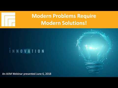 [Webinar Replay] Modern Problems Require Modern Solutions | Modern ...