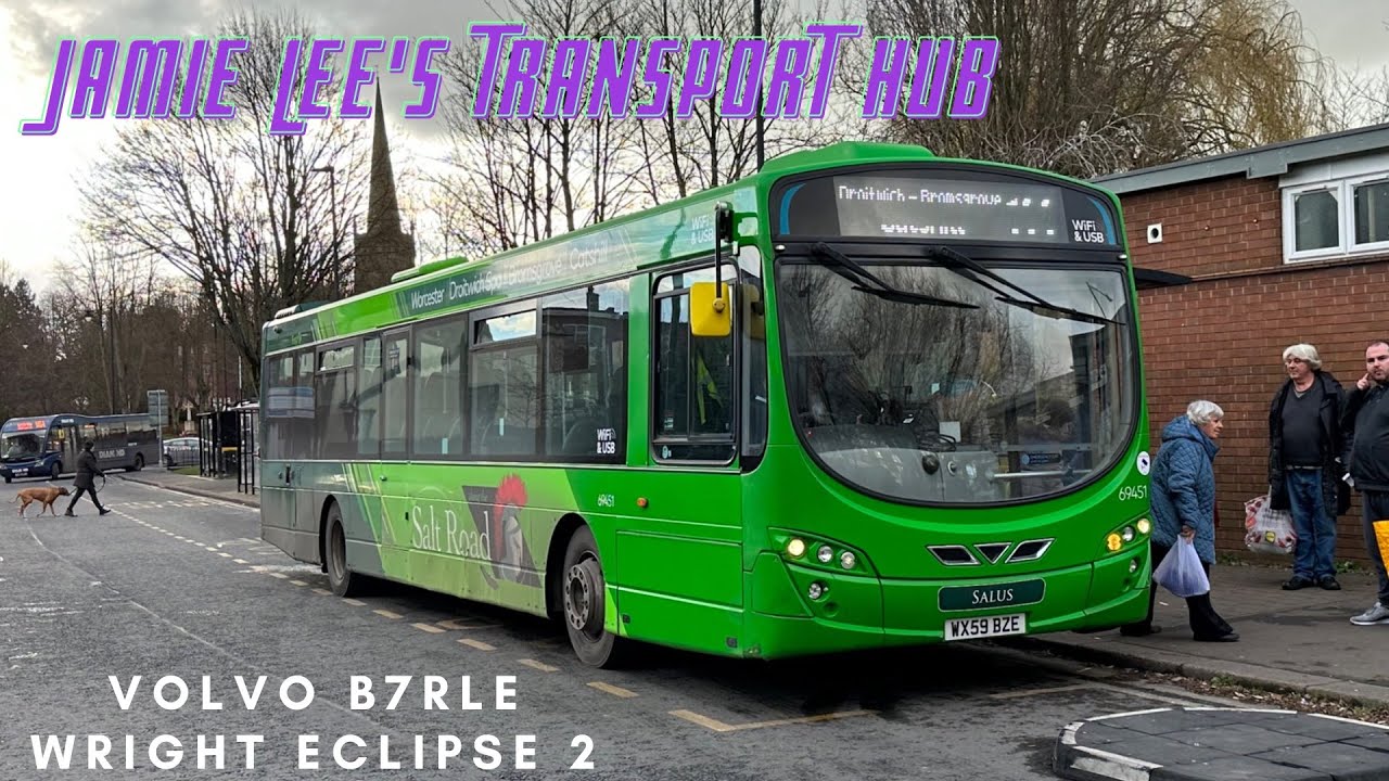 *Nice ZF* First Worcester Volvo B7RLE Wright Eclipse 2 no 69451 on ...