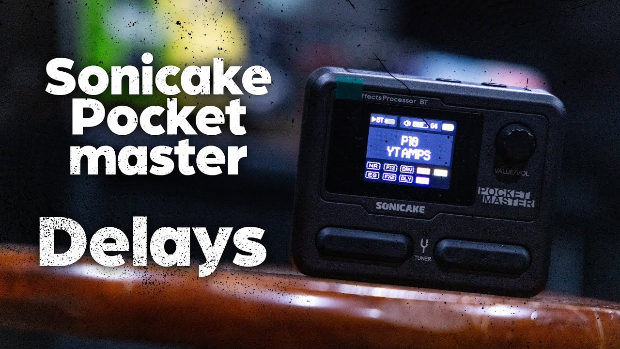 Sonicake Pocket Master delay algorithms - YouTube